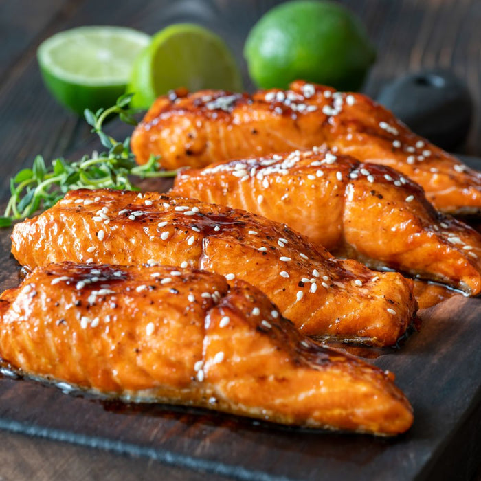Køb Kystfiskens Teriyaki Glaze hos Kystfisken. Frisk kvalitet og